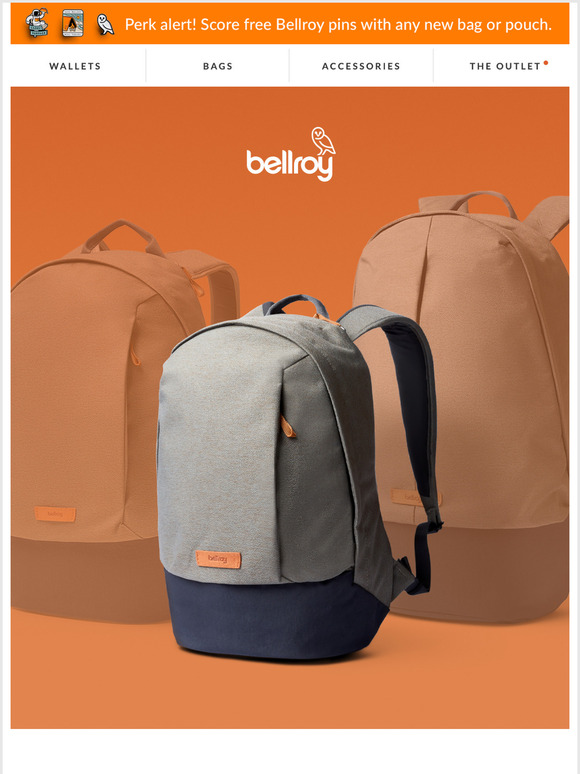 Bellroy: Meet the Classic Backpack Compact! | Milled