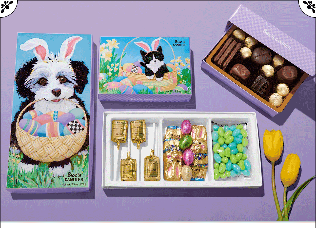 See's Candies: STARTS TODAY: Get Easter Expedited Shipping | Milled