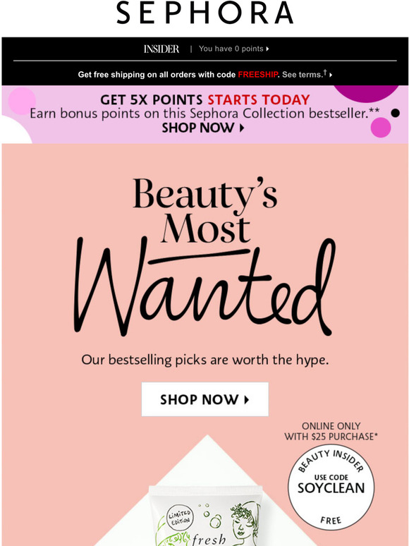 Sephora: Heres an email for you. Searching for a product thats just the ...