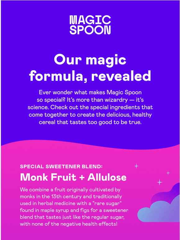 Magic Spoon: How we put magic in a box | Milled