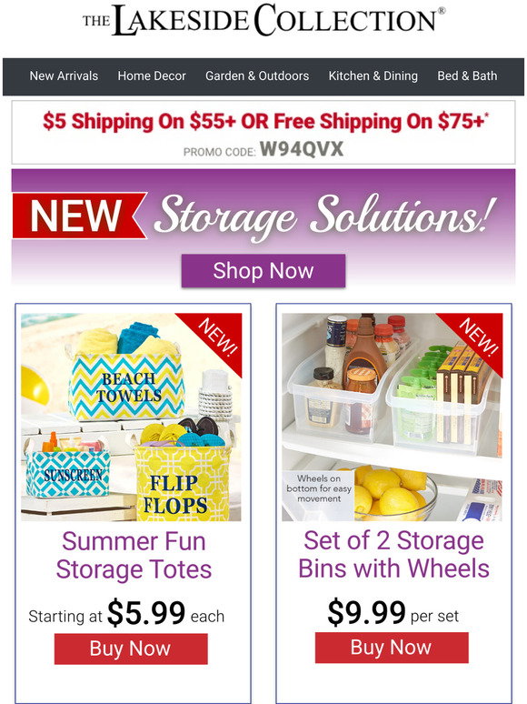 Lakeside Collection: New Storage Solutions | Milled