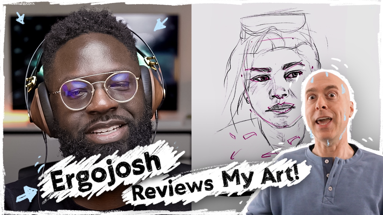 Paperlike: Drawing Faces with Digital Artist Ergojosh | Milled