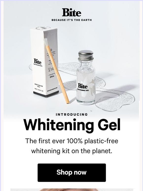 Bite: Introducing: Whitening Gel | Milled
