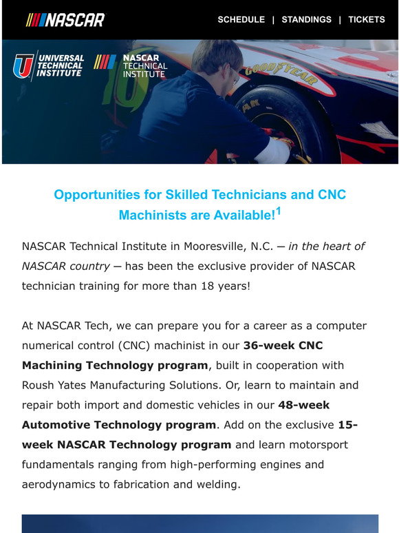 NASCAR: Picture yourself as a NASCAR Tech | Milled