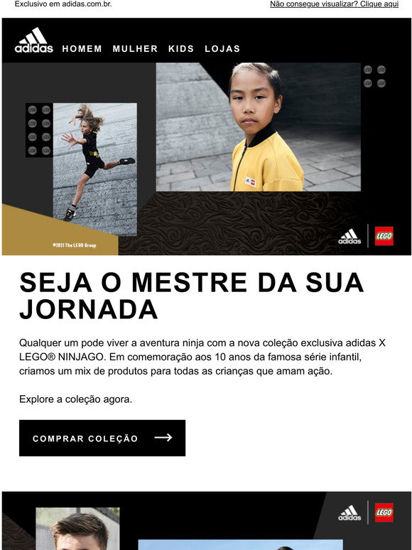 adidas: Nova coleo: adidas X LEGO NINJAGO | Milled