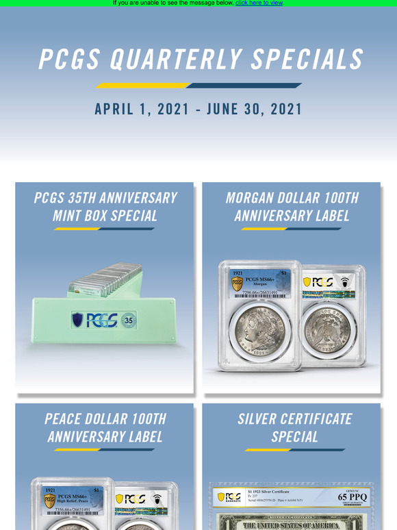 PCGS: Limited mint PCGS boxes! | Milled