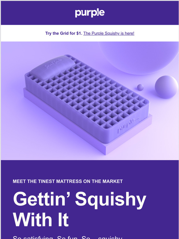 Purple: The Purple Squishy is here. (And it's only $1 ). | Milled