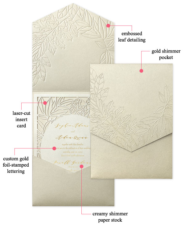 Invitations By Dawn: Our Most Elegant Fall Wedding Invitation | Milled