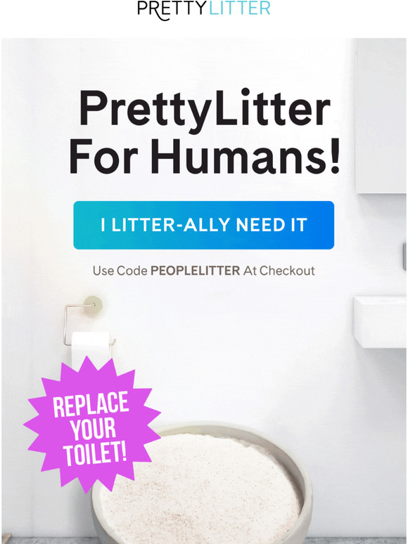 Pretty Litter: PrettyLitter for Humans: Now Available! | Milled