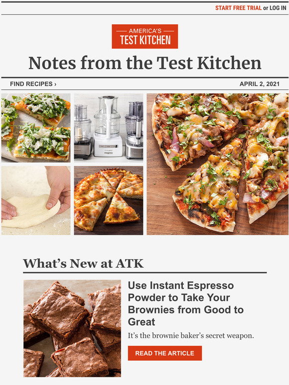 America's Test Kitchen: Pizza Night | Milled