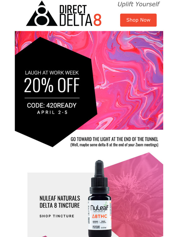 Direct Delta 8: Is your Zoom muted? It's Laugh at Work Week & delta 8 ...