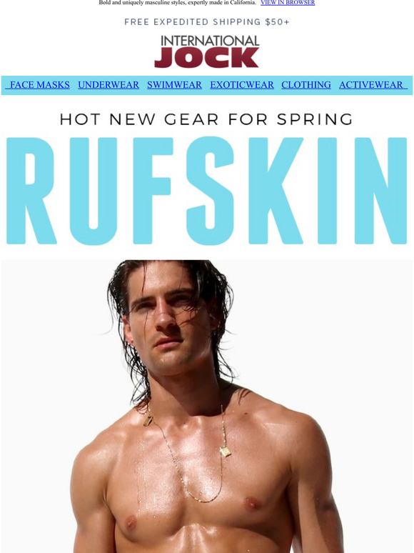 International Jock: New Rufskin Swimwear Collection | Milled