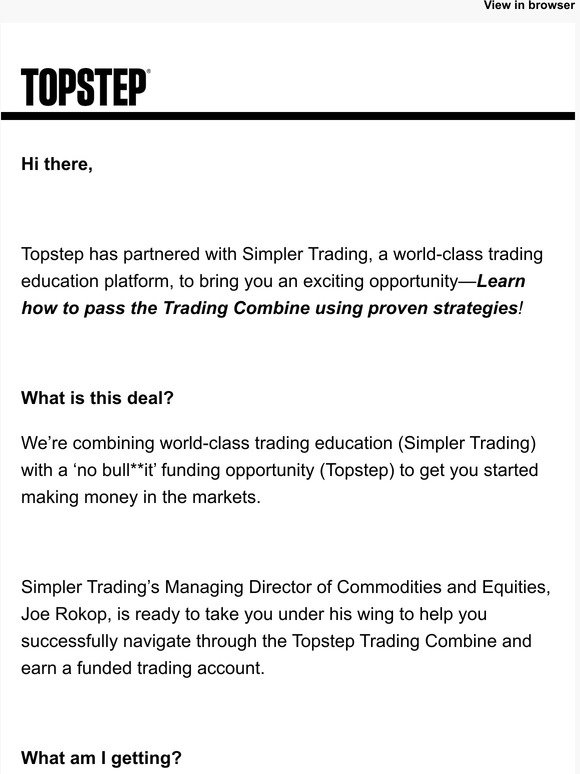 Topstep: [PROVEN] Learn How To Pass The Trading Combine | Milled