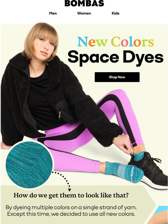 Bombas: New Colors: Space Dyes | Milled