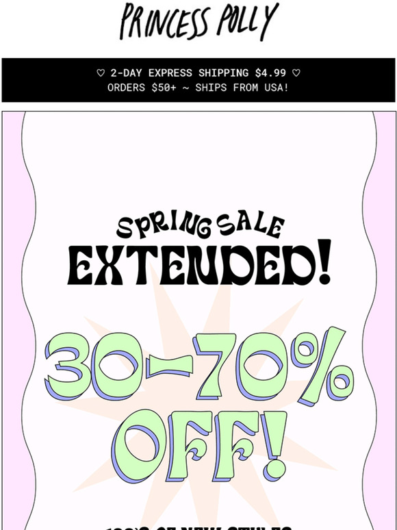 Princess Polly: NEW FOR THE WEEKEND | Milled