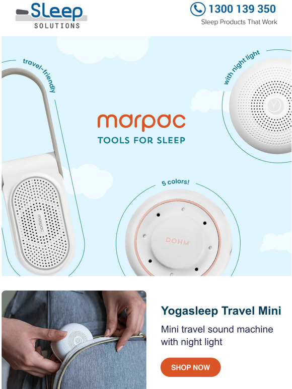 Sleep Solutions: Introducing the New Marpac Sound Machine Range | Milled