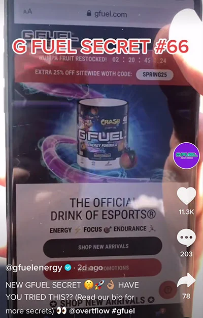 G FUEL: G FUEL Scoop: xQcs The Juice Flavor Now Available! | Milled