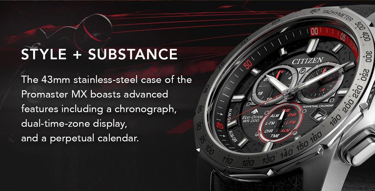 Citizen: Make Tracks with the Citizen Promaster MX | Milled