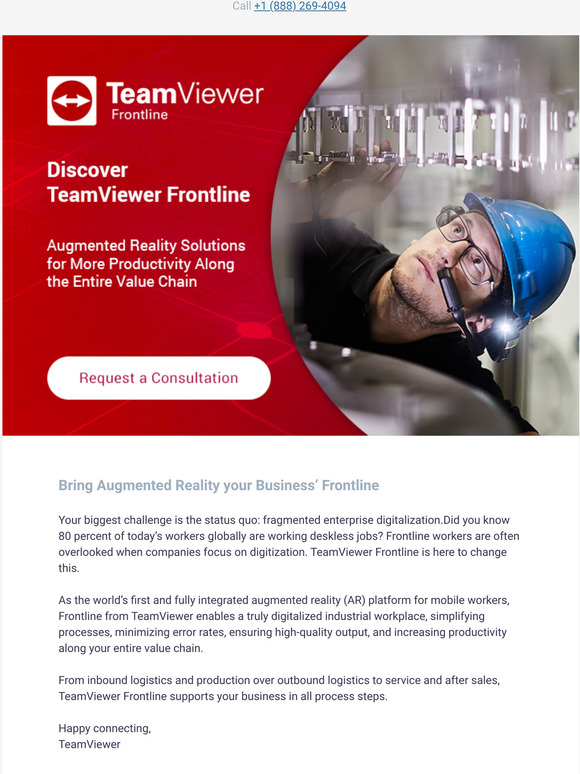 TeamViewer: Discover AR solutions for mobile workers | Milled