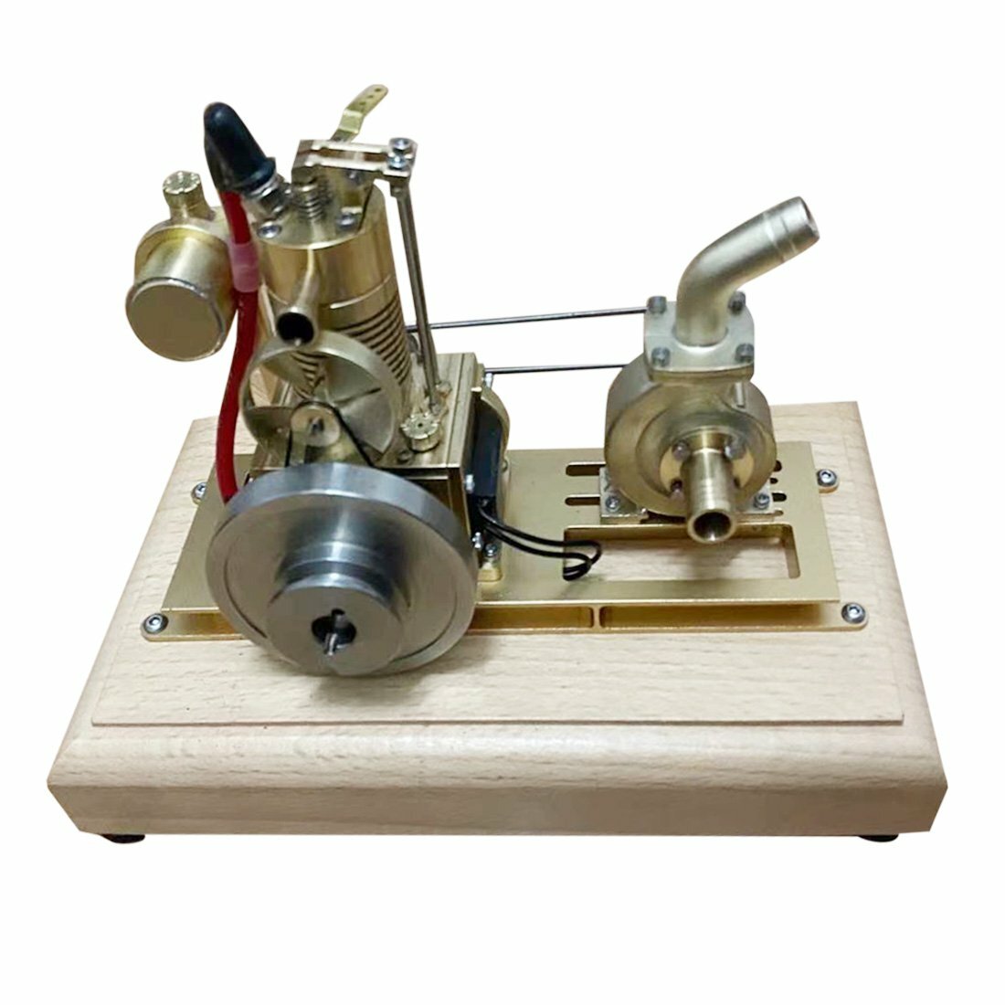 Enginediy: M16C Mini 4 Stroke Gasoline Engine Model | Milled
