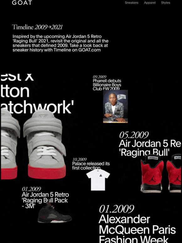 GOAT: The OG Raging Bull and Sneakers that Defined 2009 | Milled