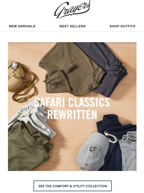 Grayers: The New Safari Classics | Milled