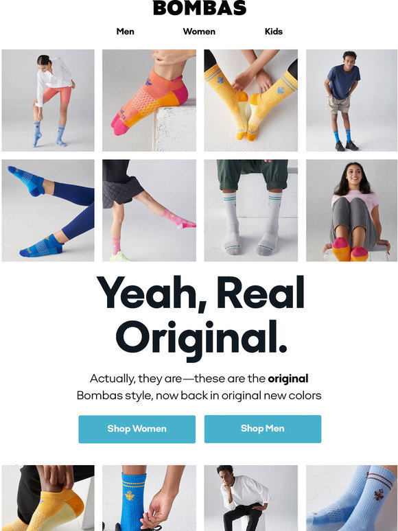 Bombas: New Colors Are Here: Bombas Originals | Milled