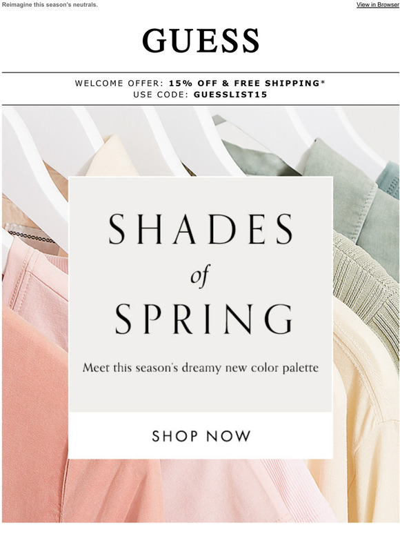 marciano canada: Refresh Your Color Palette | Milled