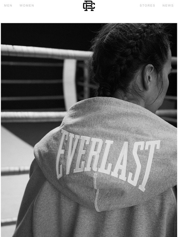 Reigning Champ: Everlast x Reigning Champ Hooded Robe | Milled
