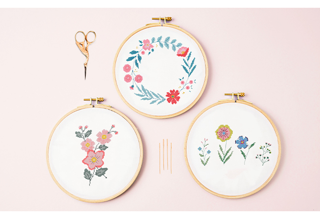 DMC: Free Patterns: In the Garden | Milled