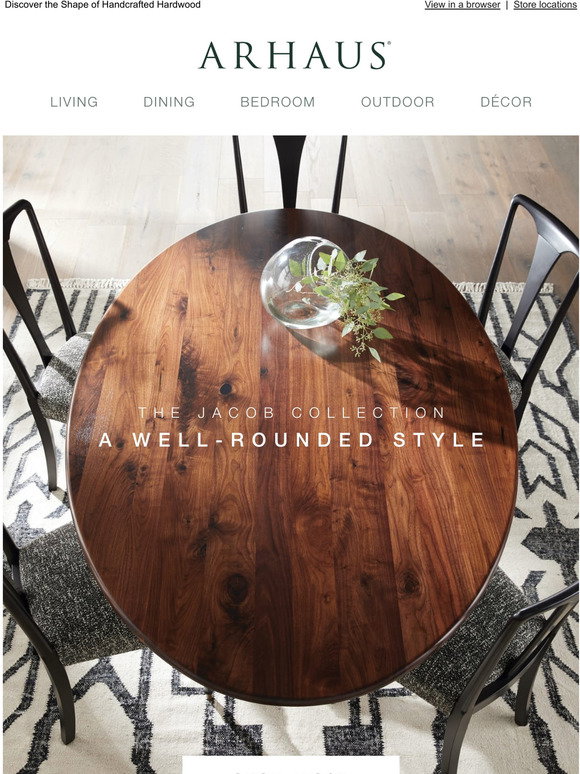 Arhaus: The New Looks of Jacob | Milled