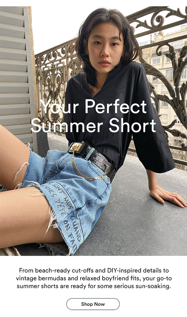 FRAME: Now Available: Summer Denim Shorts | Milled