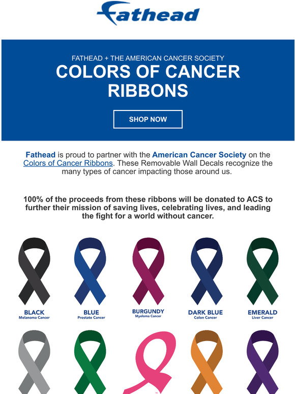 Fathead: Fathead is proud to partner with the American Cancer Society ...