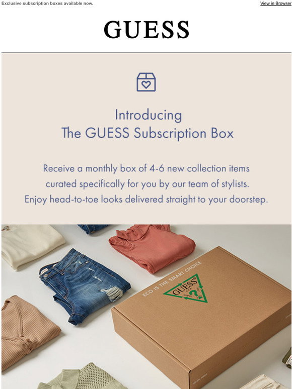 GUESS: Introducing an Exciting New Service | Milled