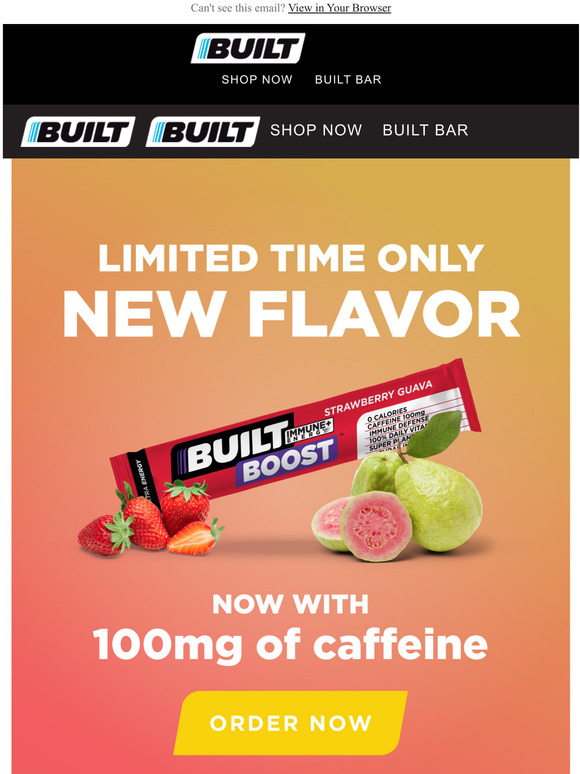 Built Bar: Have you tried Built Boost? | Milled