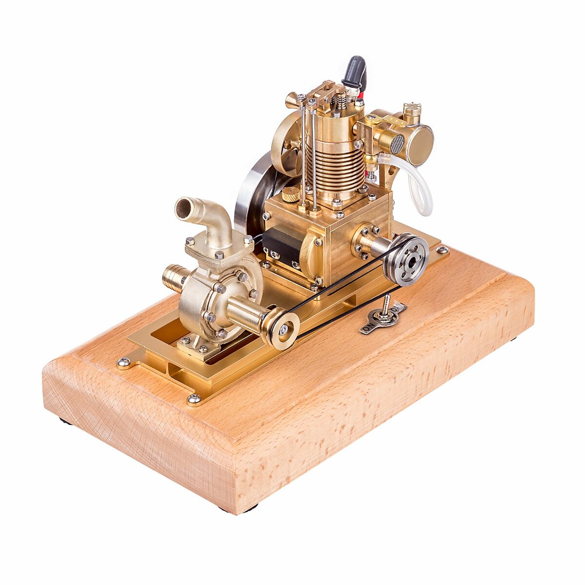 Enginediy: M16C Mini 4 Stroke Gasoline Engine Model | Milled