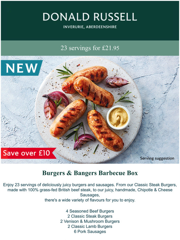 Donald Russell: 23 servings for under 22 | Milled