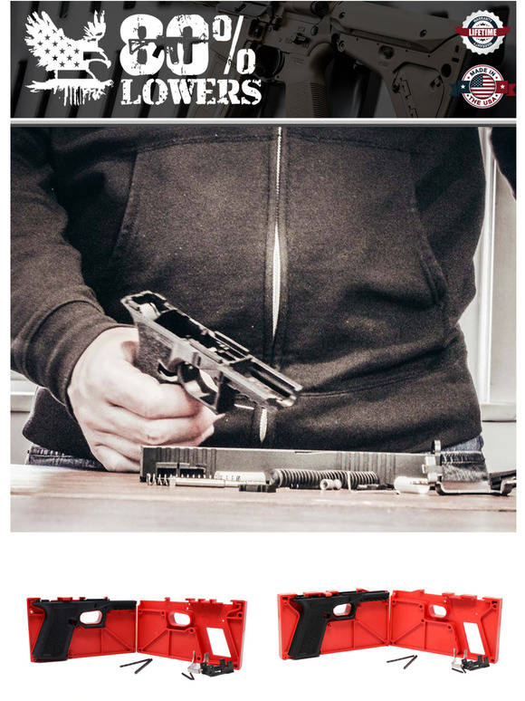 80% Lowers: GLOCK Compatible 80% Frames IN STOCK | Milled