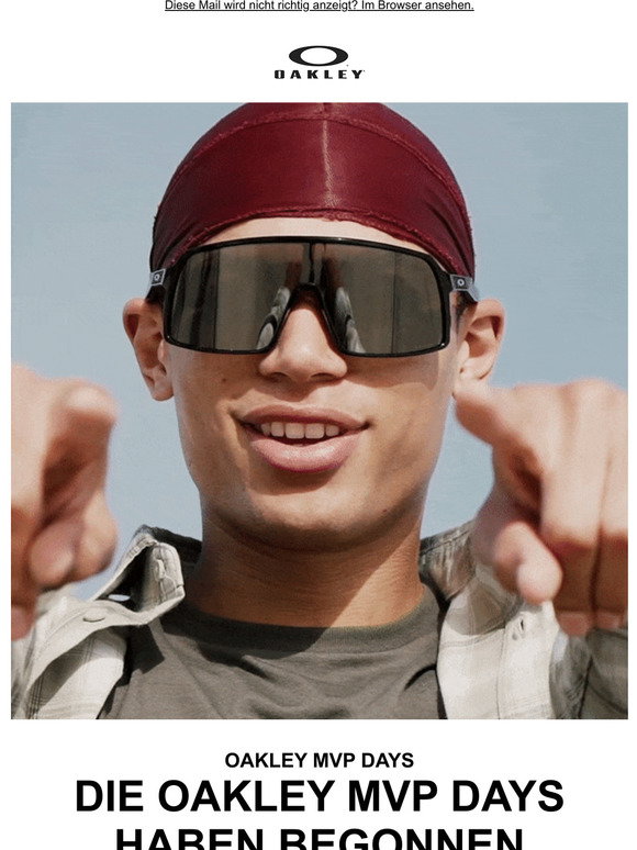 Oakley: Die Oakley MVP Days sind da | Milled