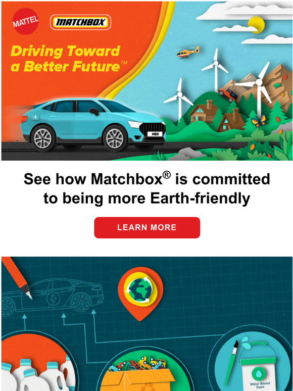 Mattel: Just Announced: Matchbox is Driving Toward a Better Future | Milled