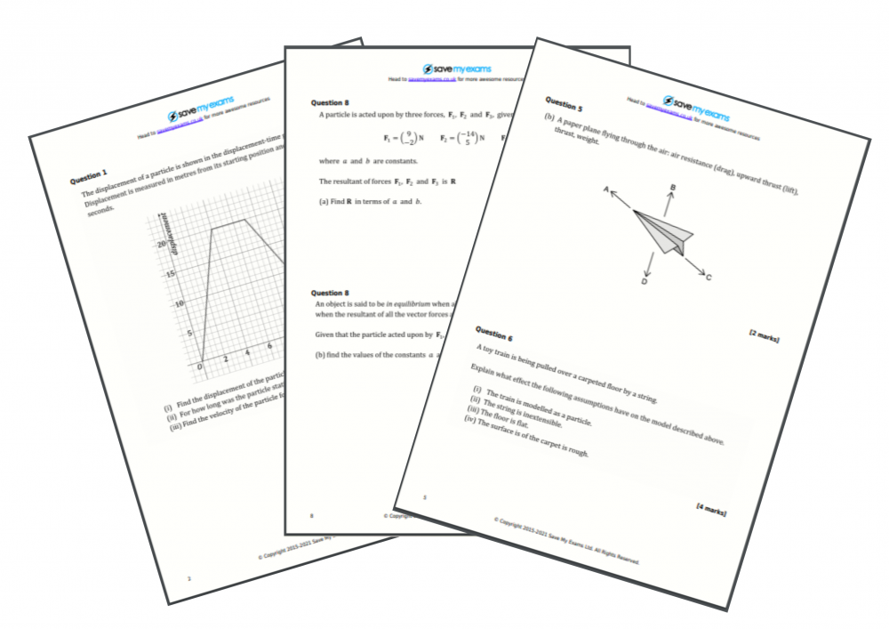 Save My Exams: NEW! AS Level Maths Mechanics Topic Questions are LIVE ...