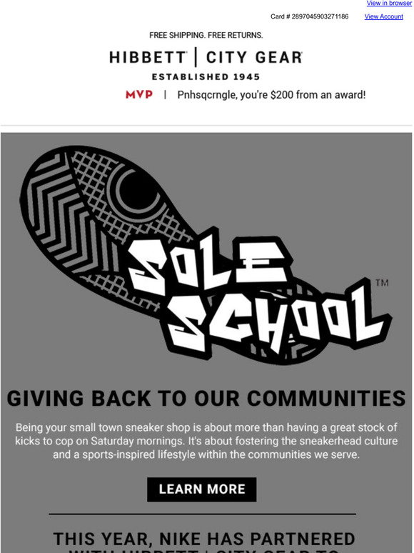 Hibbett Sports: Sole School - Giving Back To Our Communities | Milled