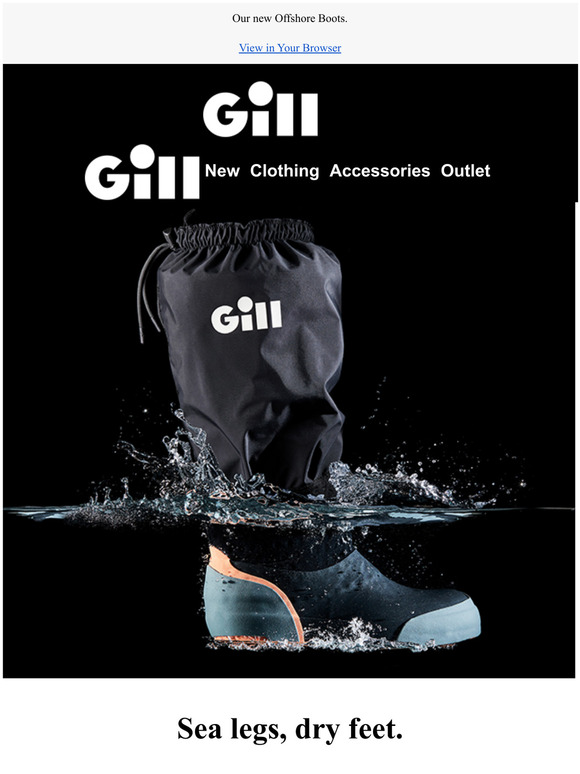 Gill Marine: Sea legs, dry feet. | Milled