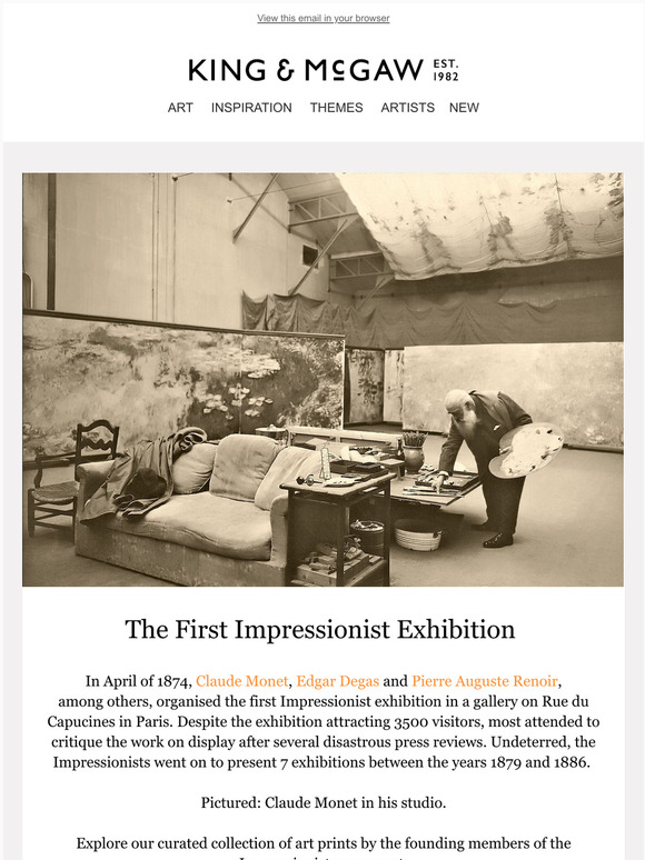 Easyart: Spotlight: The First Impressionist Exhibition | Milled