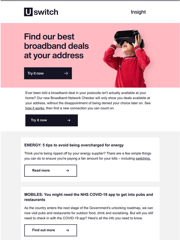 uSwitch: Find our best broadband deals available at your address ...