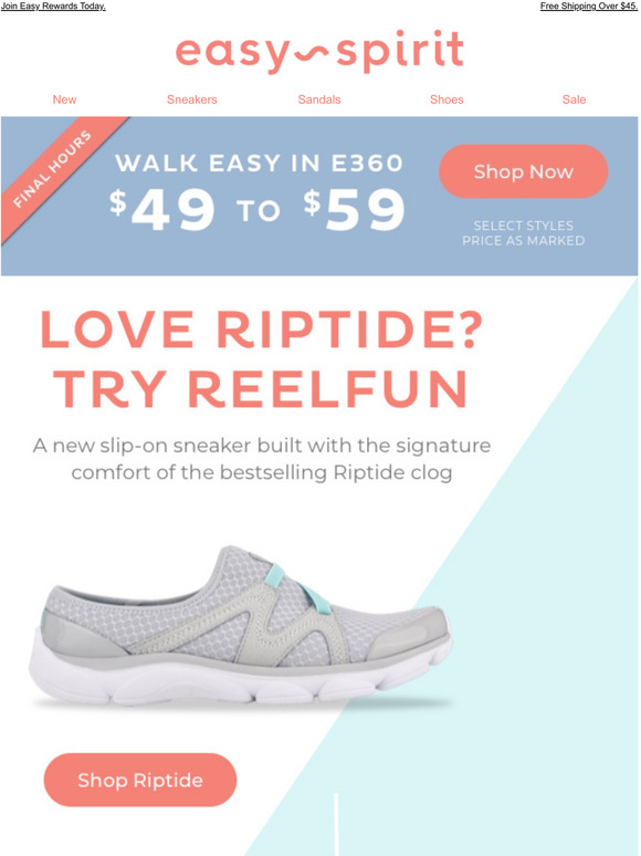 Easy Spirit: Love Riptide? Try Reelfun | Milled