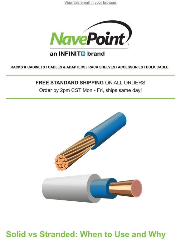 NavePoint: Solid vs Stranded: When to Use and Why | Milled