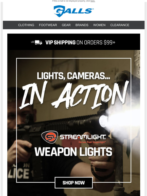 Galls: Lights, Cameras... in Action! | Milled