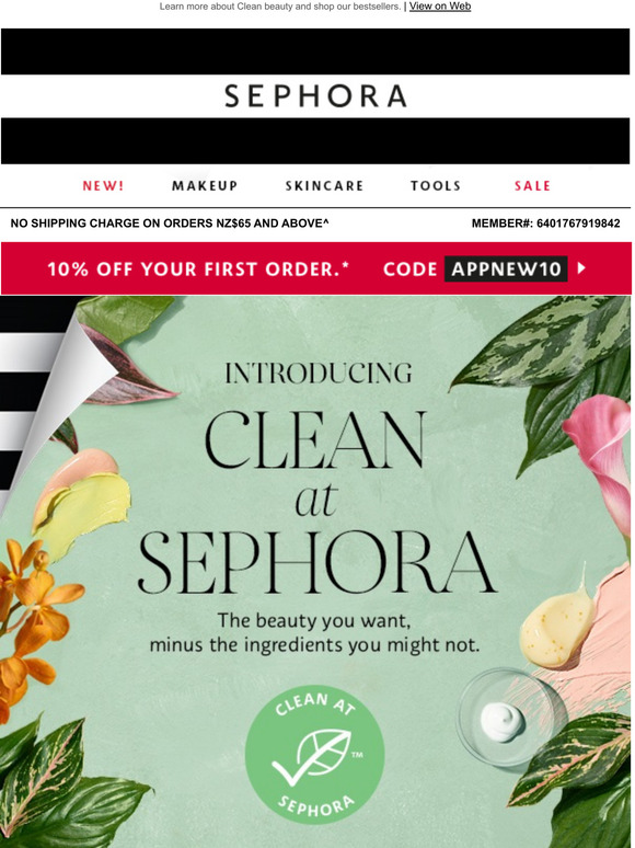 Sephora: Discover Clean at Sephora, Beauty Lover | Milled