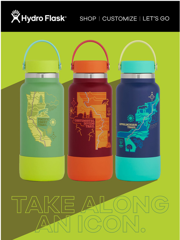 Hydro Flask: Introducing: the Scenic Trails collection. | Milled